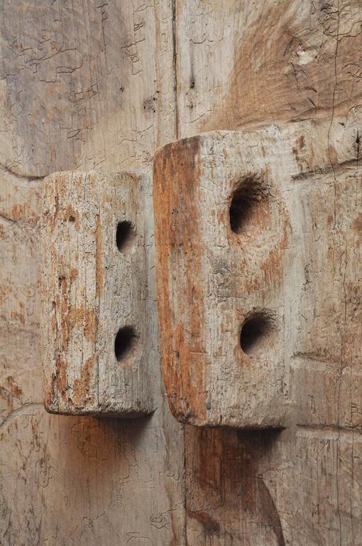 18th Century Wooden Granary Doors From Naga For Sale at 1stDibs
