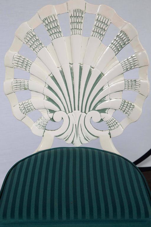 Set of Eight Shell Back Dining Chairs at 1stDibs