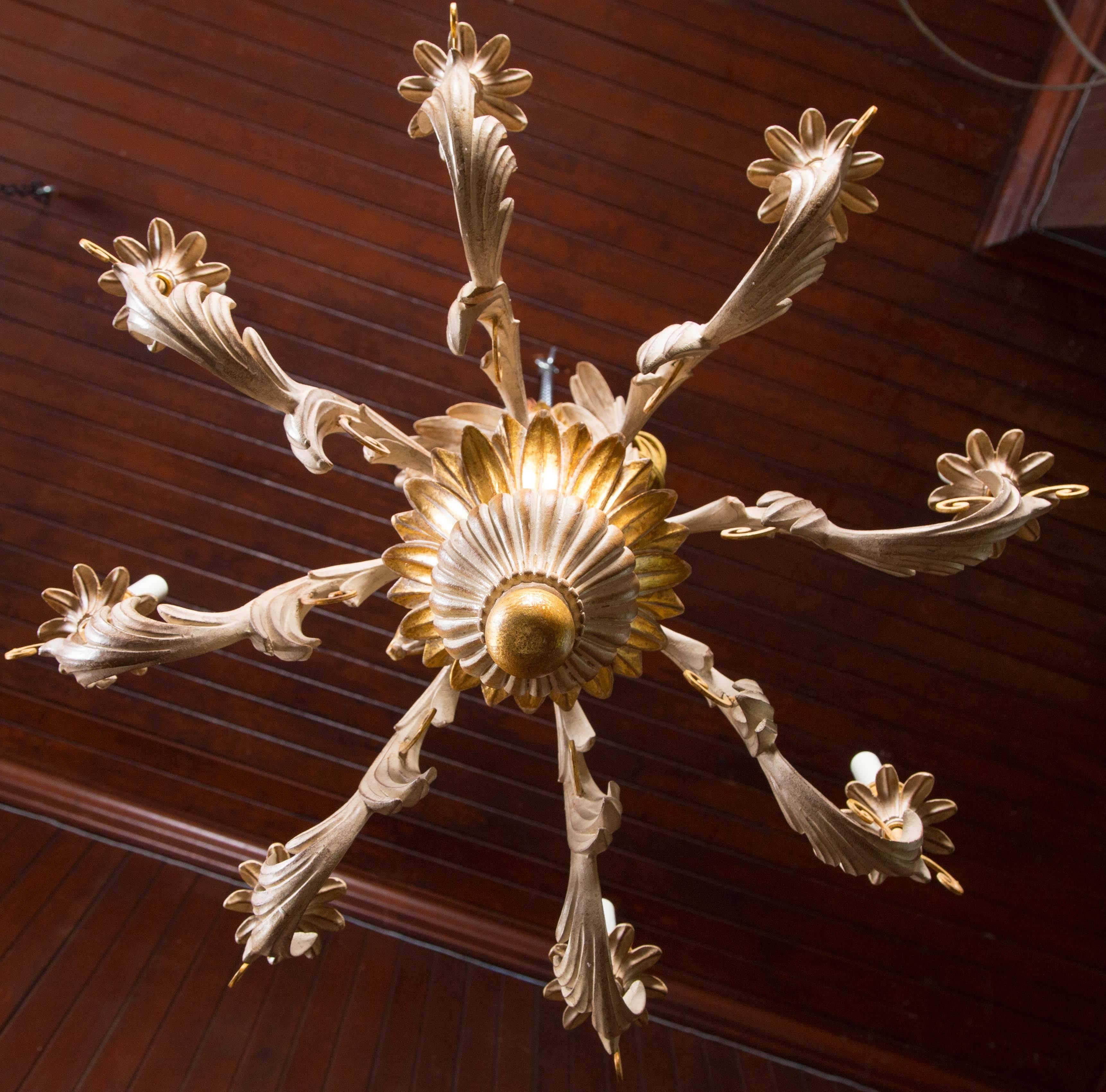 Italian Carved Wood Monkey Chandelier at 1stDibs | monkey chandelier ...