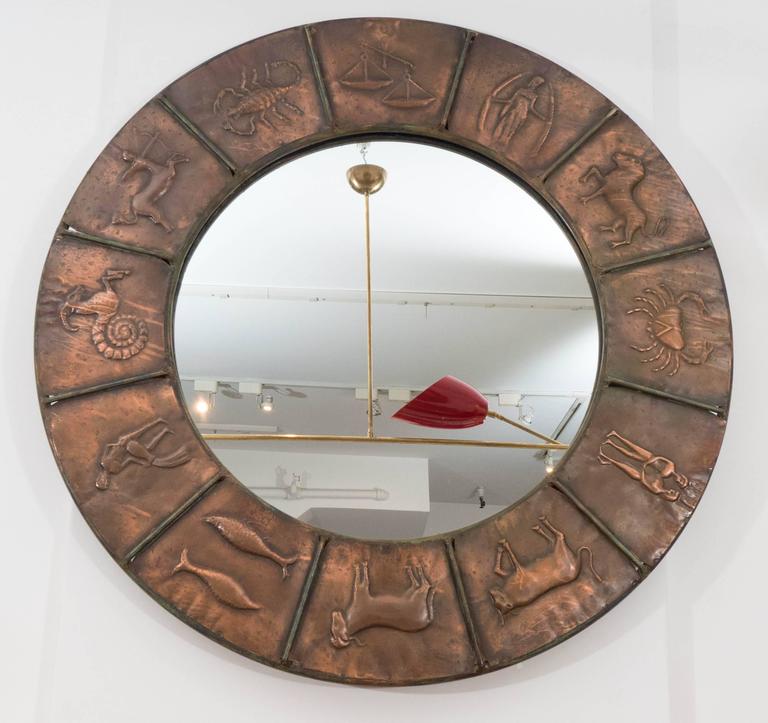 Astrology Relief Mirror For Sale at 1stDibs