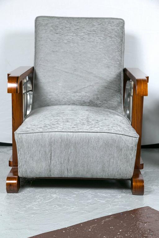 Set of Ten Mid-Century Modern Art Deco Style Lounge / Theater Chairs at ...