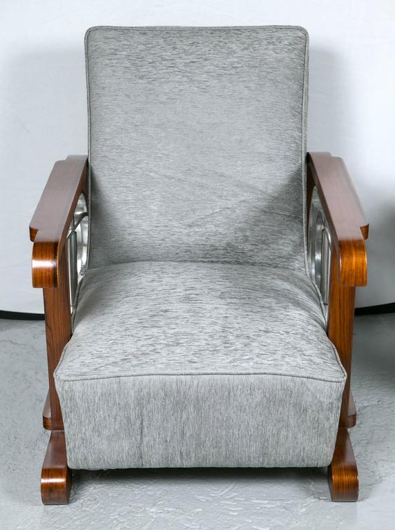 Set of Ten Mid-Century Modern Art Deco Style Lounge / Theater Chairs at ...