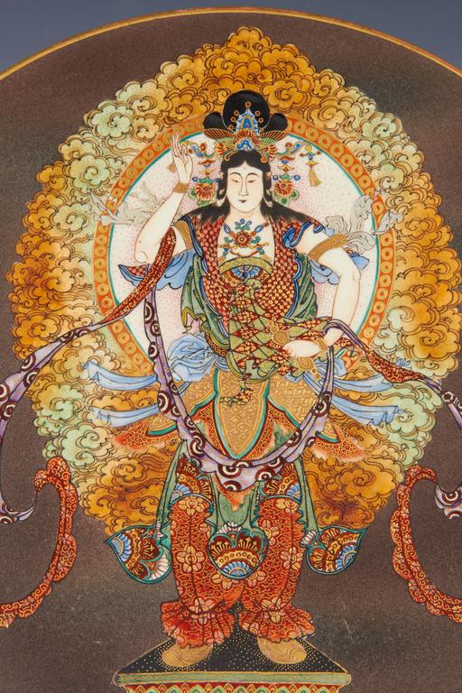 Pair of Japanese Satsuma Plates, Meiji Period at 1stDibs