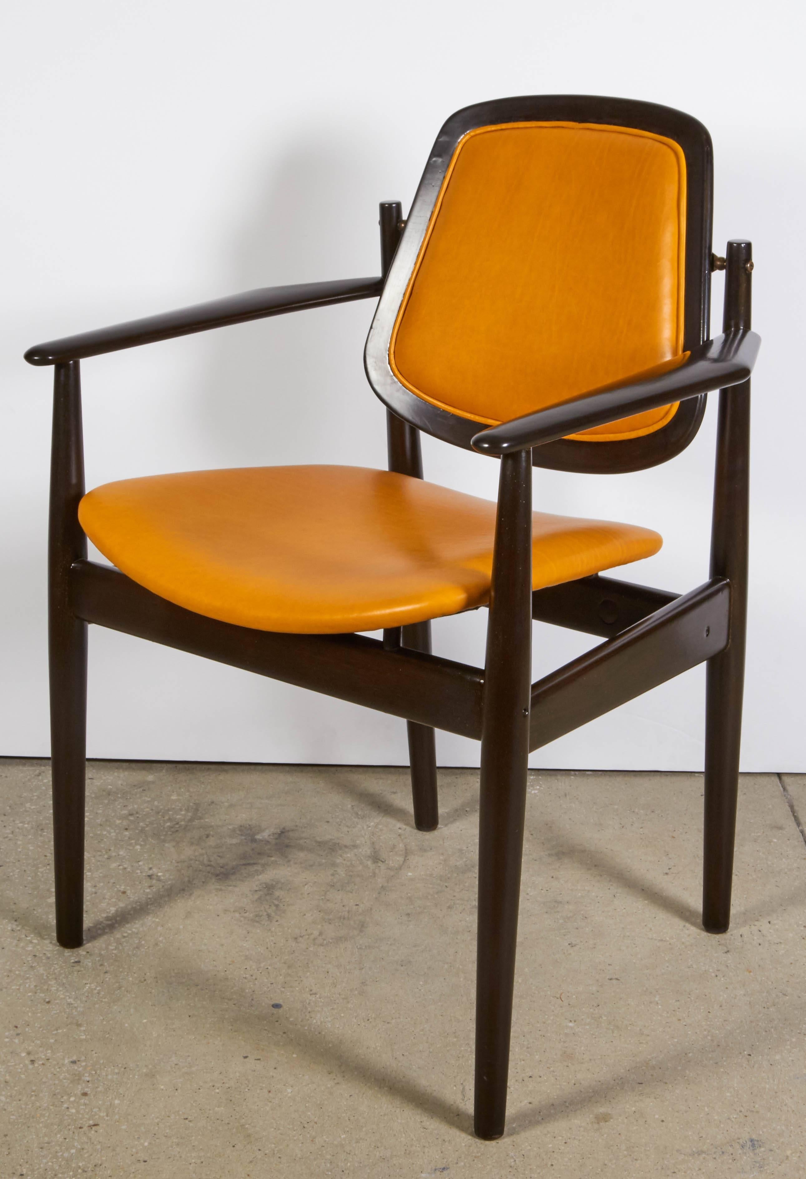 Arne Vodder Chair at 1stDibs