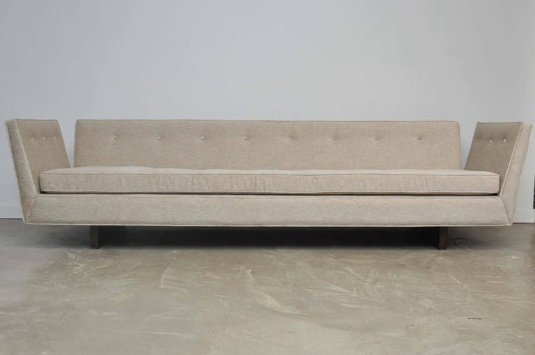Dunbar Open-Arm Sofa by Edward Wormley at 1stDibs