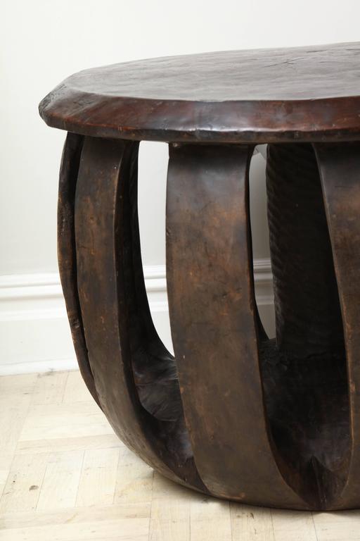 Circular African Table For Sale at 1stDibs