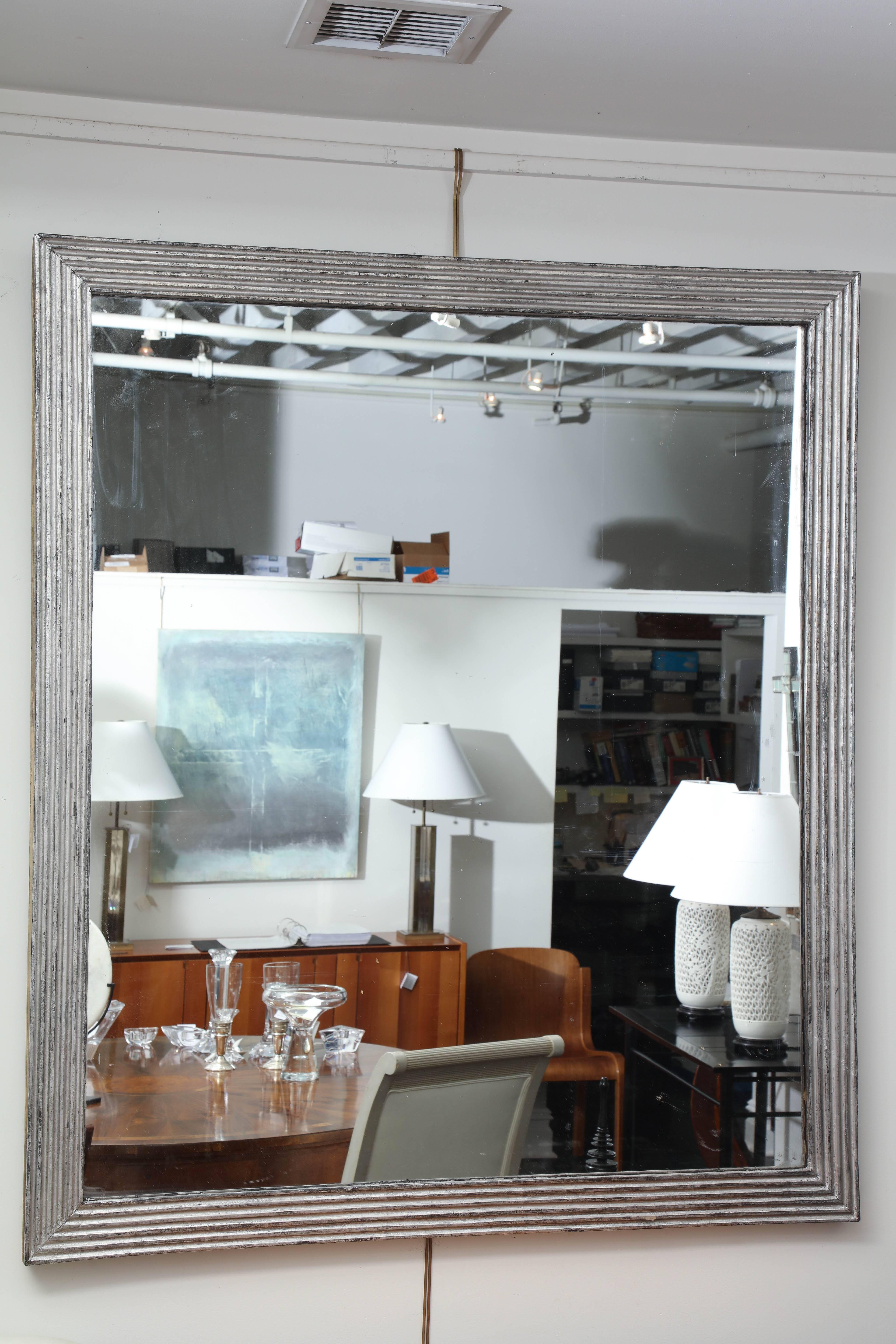 19th Century Reeded Mirror For Sale at 1stDibs