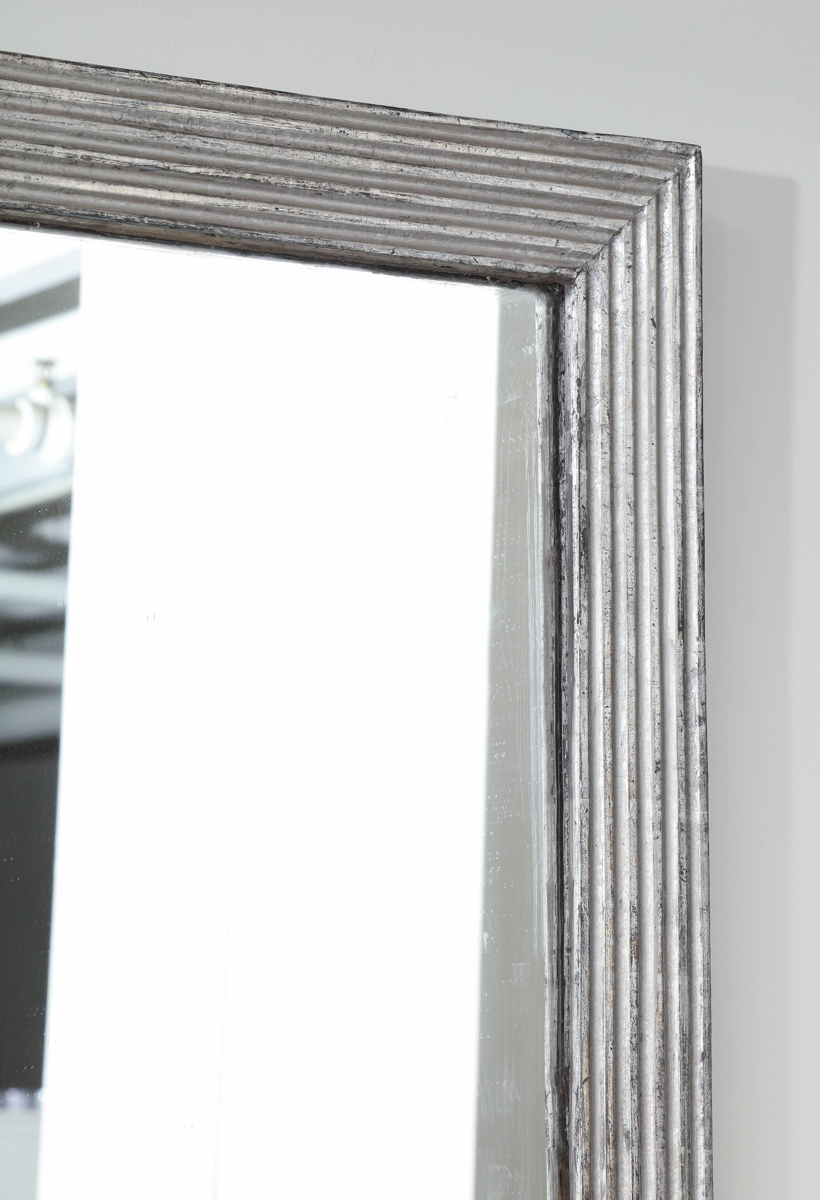 19th Century Reeded Mirror For Sale at 1stDibs