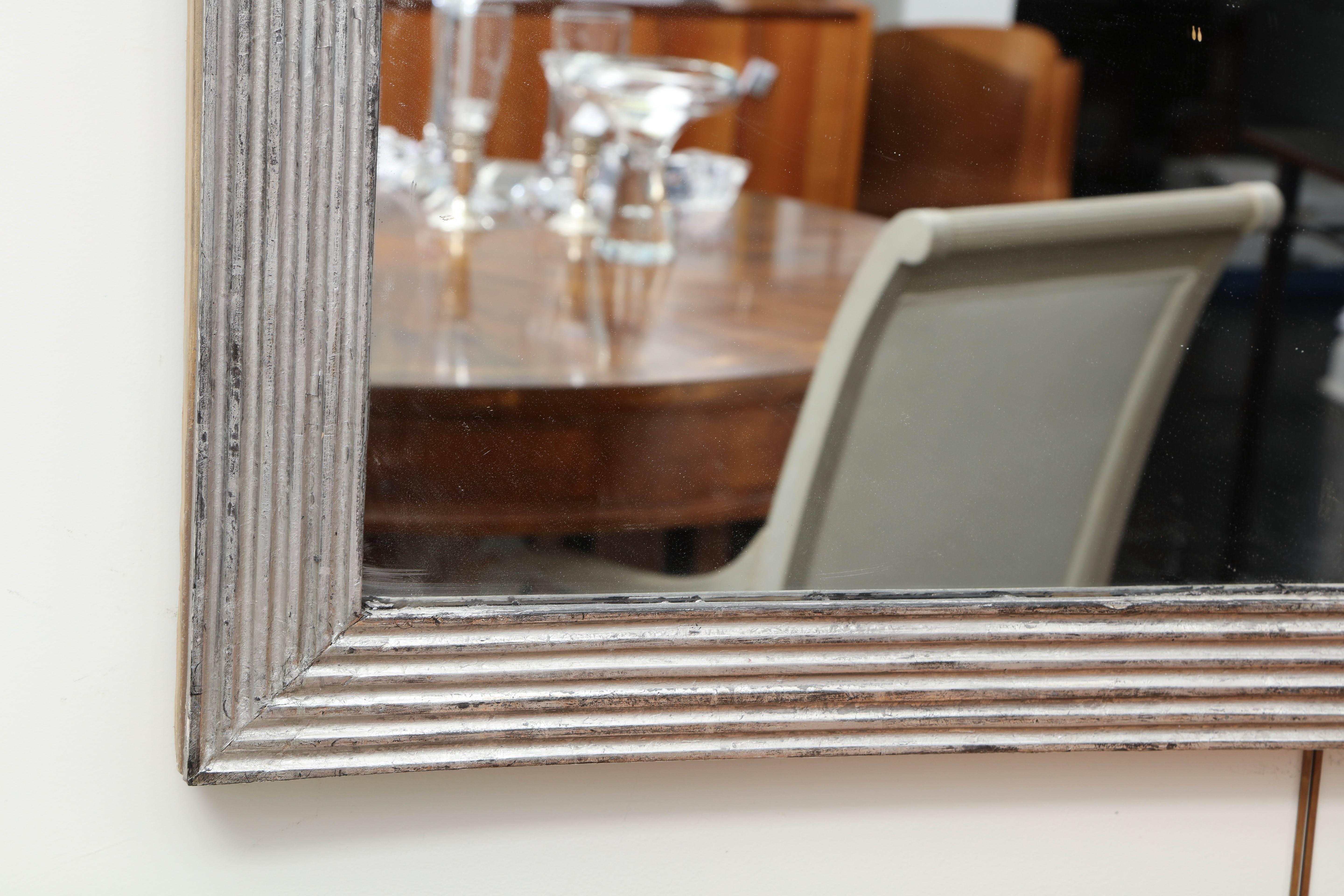 19th Century Reeded Mirror For Sale at 1stDibs