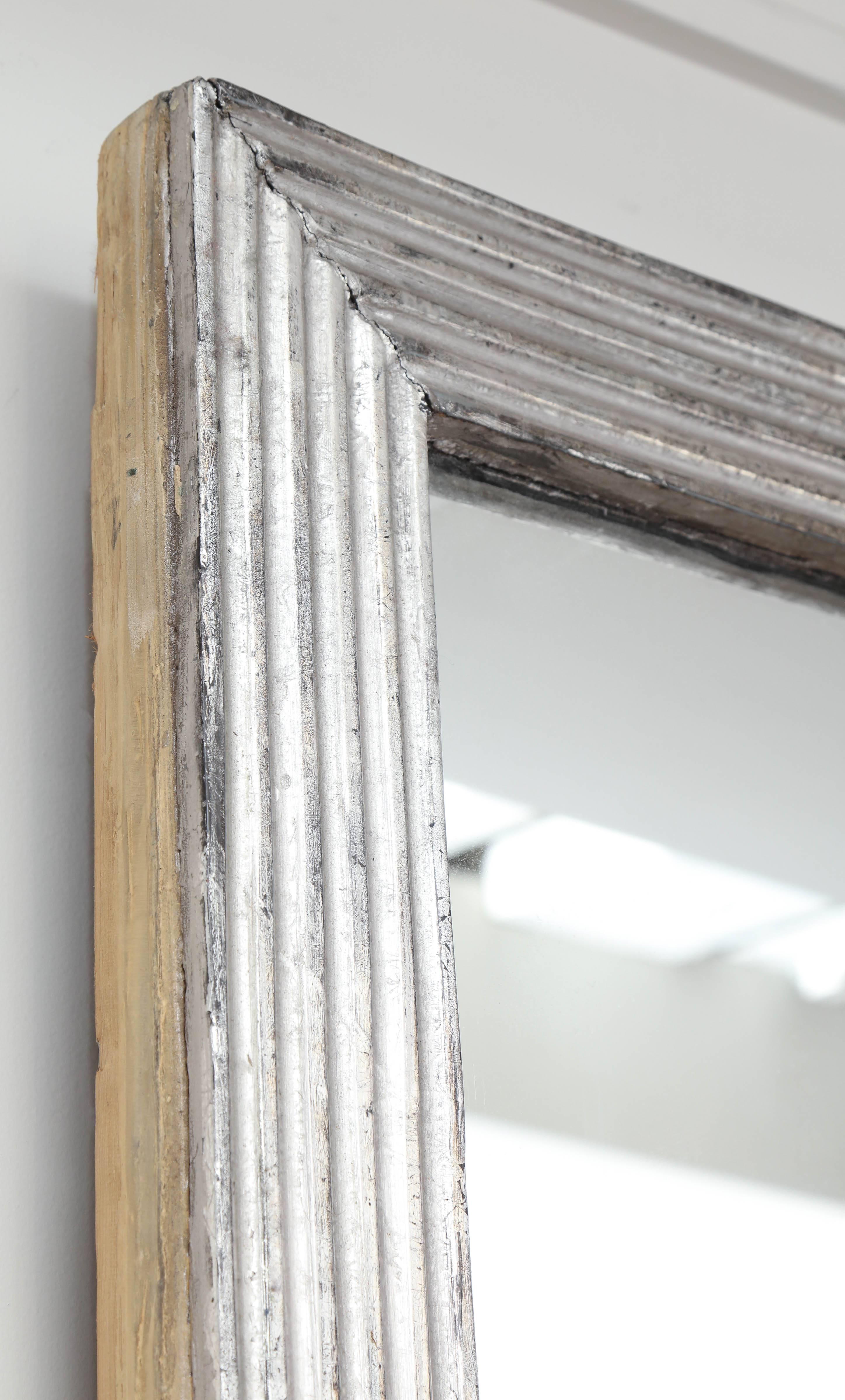 19th Century Reeded Mirror For Sale at 1stDibs