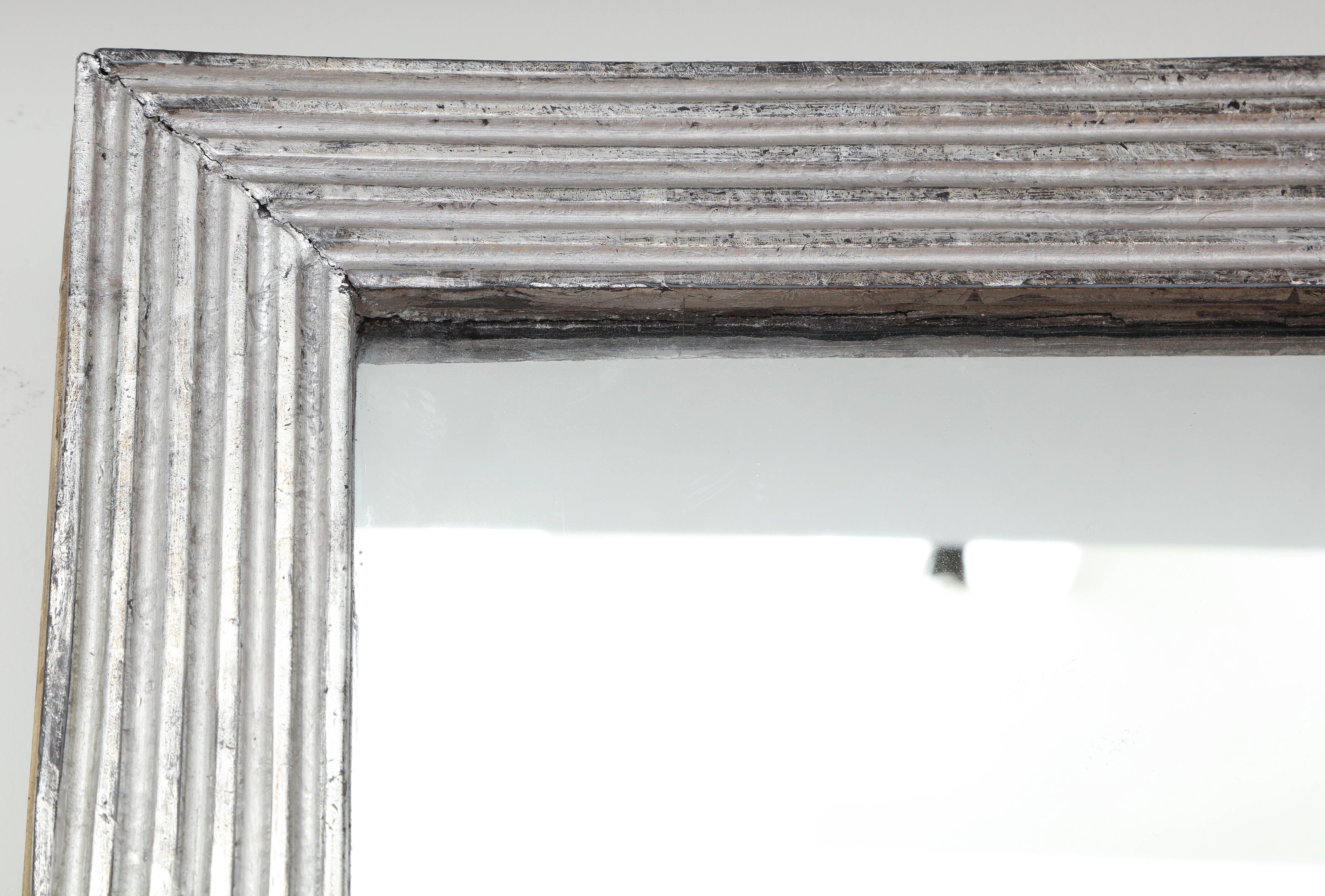 19th Century Reeded Mirror For Sale at 1stDibs