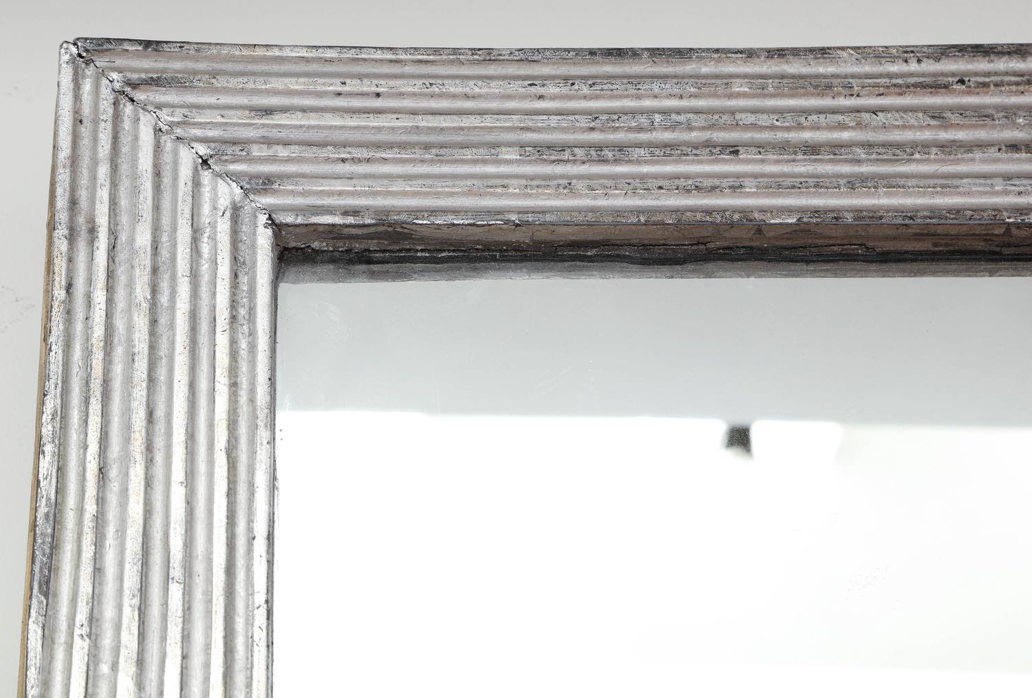 19th Century Reeded Mirror For Sale at 1stdibs