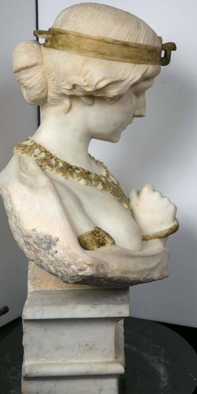 Marble Bust of Cleopatra at 1stDibs