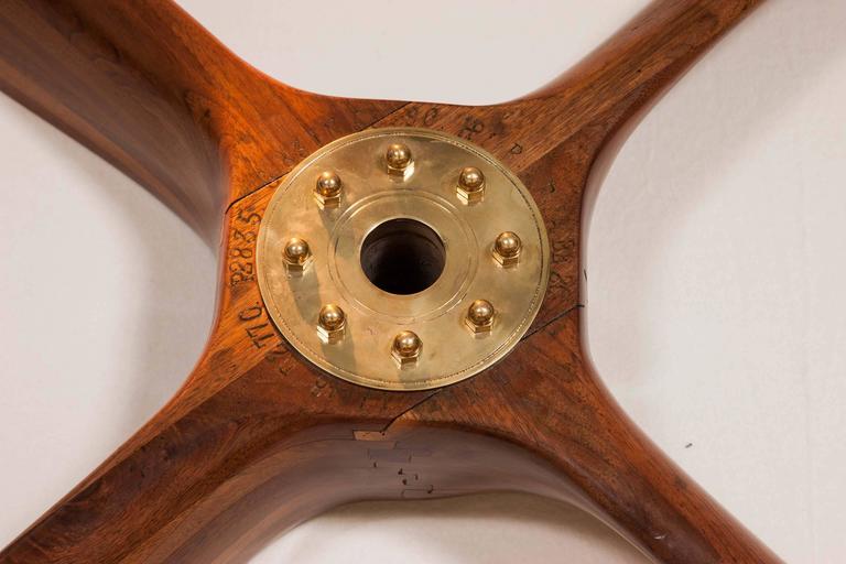 Four-Bladed WWI S.E.5b British Biplane Fighter Aircraft Propeller at ...