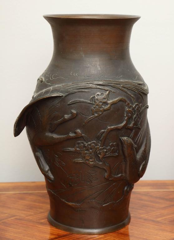 Bronze Japanese Urns at 1stDibs