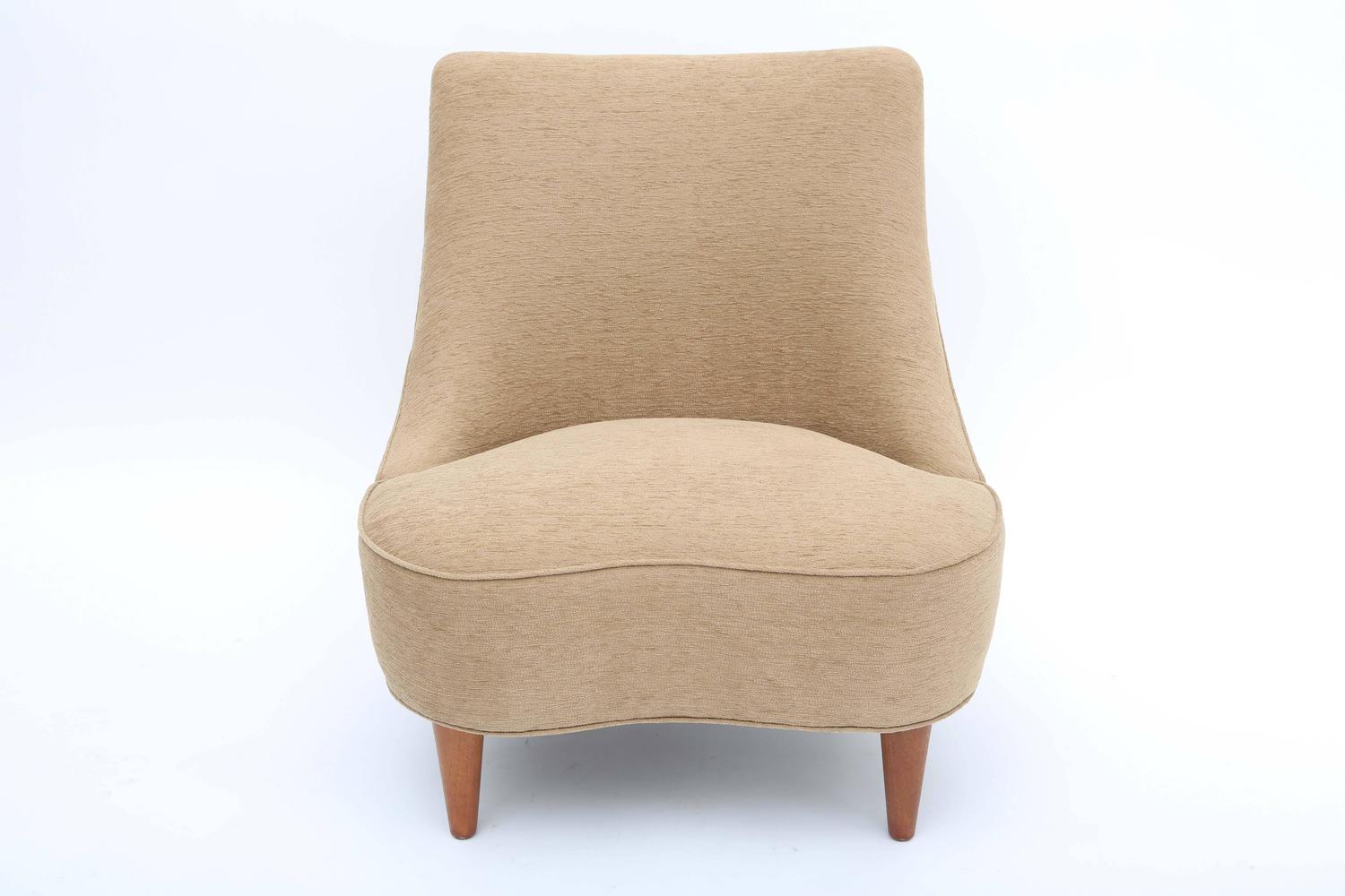 Edward Wormley Tear Drop Lounge Chairs For Sale at 1stdibs