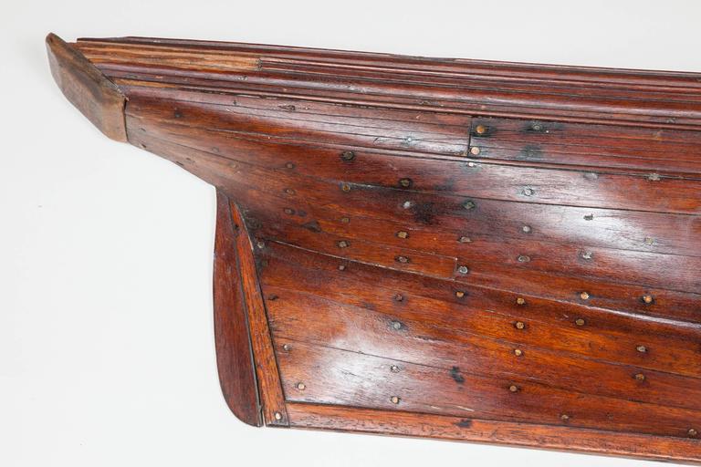 Half Hull Model of the Brixham Trawler Moonstone at 1stDibs