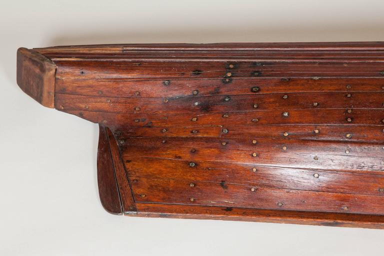 Half Hull Model of the Brixham Trawler Moonstone at 1stDibs