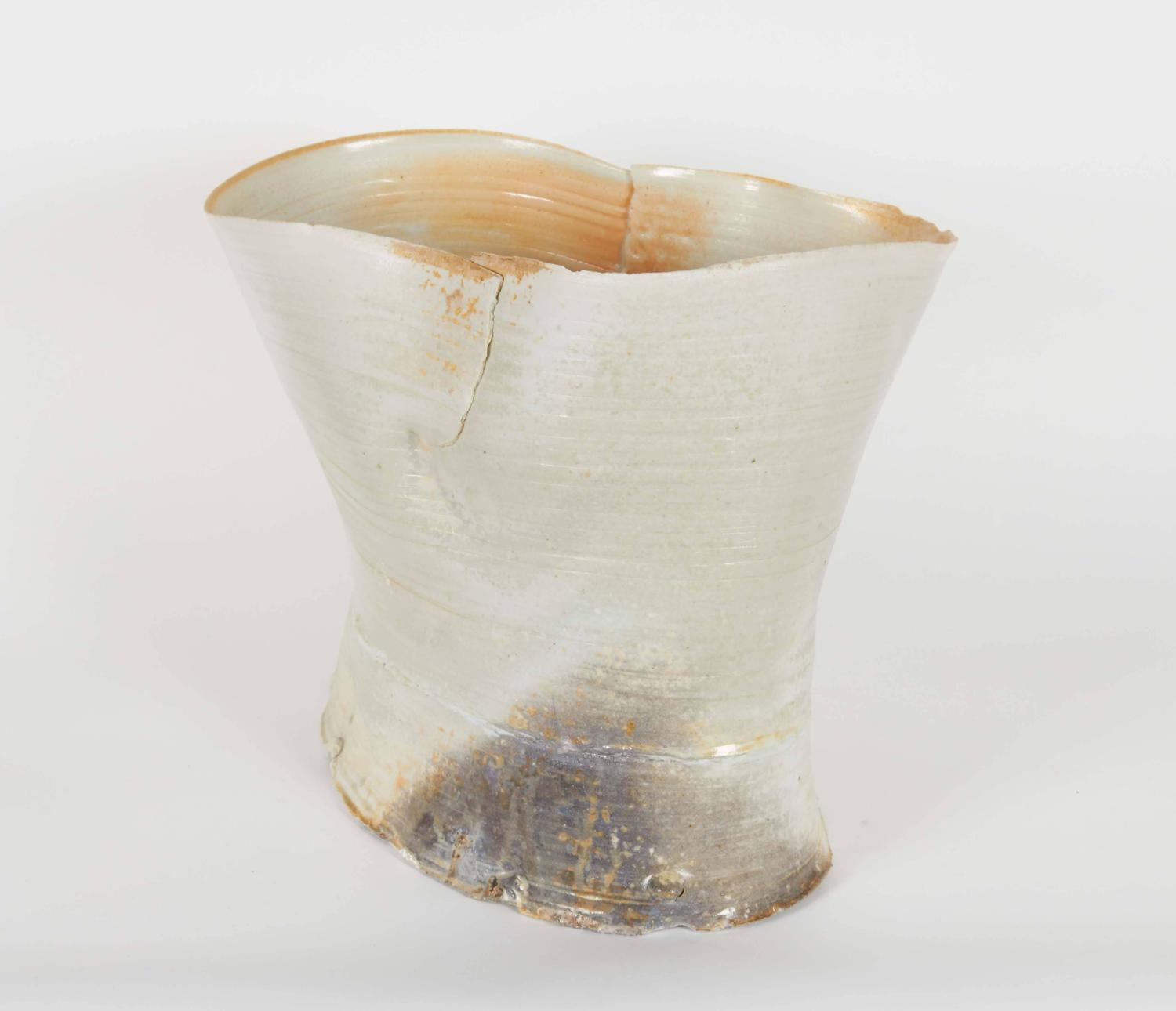 Mary Roehm 'Torn' Ceramic Vessel For Sale at 1stdibs