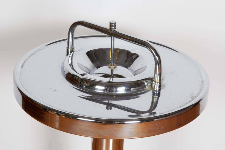 French Art Deco Ashtray in Chrome at 1stDibs | art deco ashtrays
