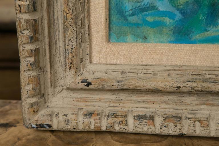 Carl Ashby American Abstract Expressionist Artist, Oil on Canvas at 1stDibs