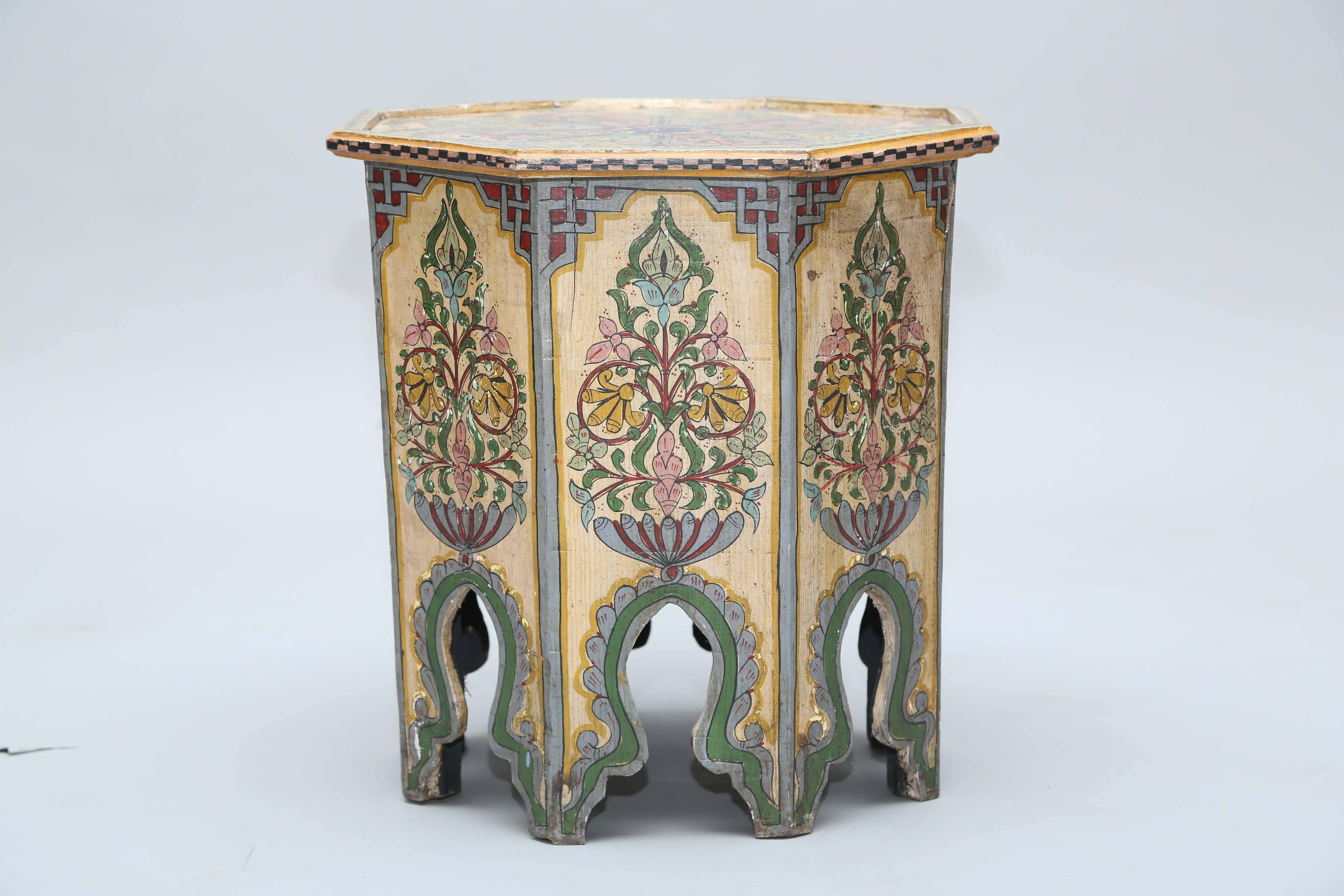 Hand-Painted Anglo-Indian Side Table at 1stDibs | indian side tables ...