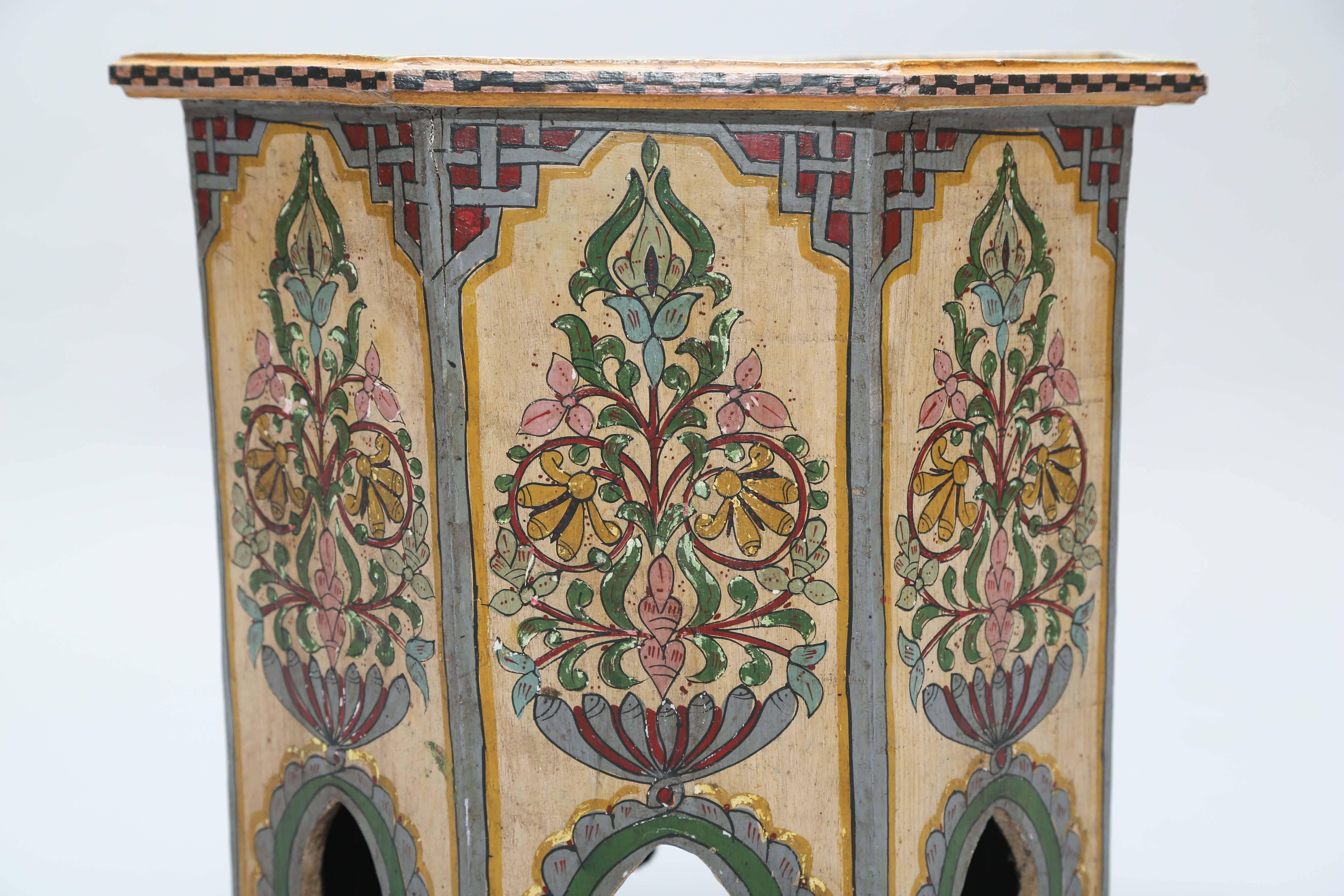 Hand-Painted Anglo-Indian Side Table at 1stDibs | indian side tables ...