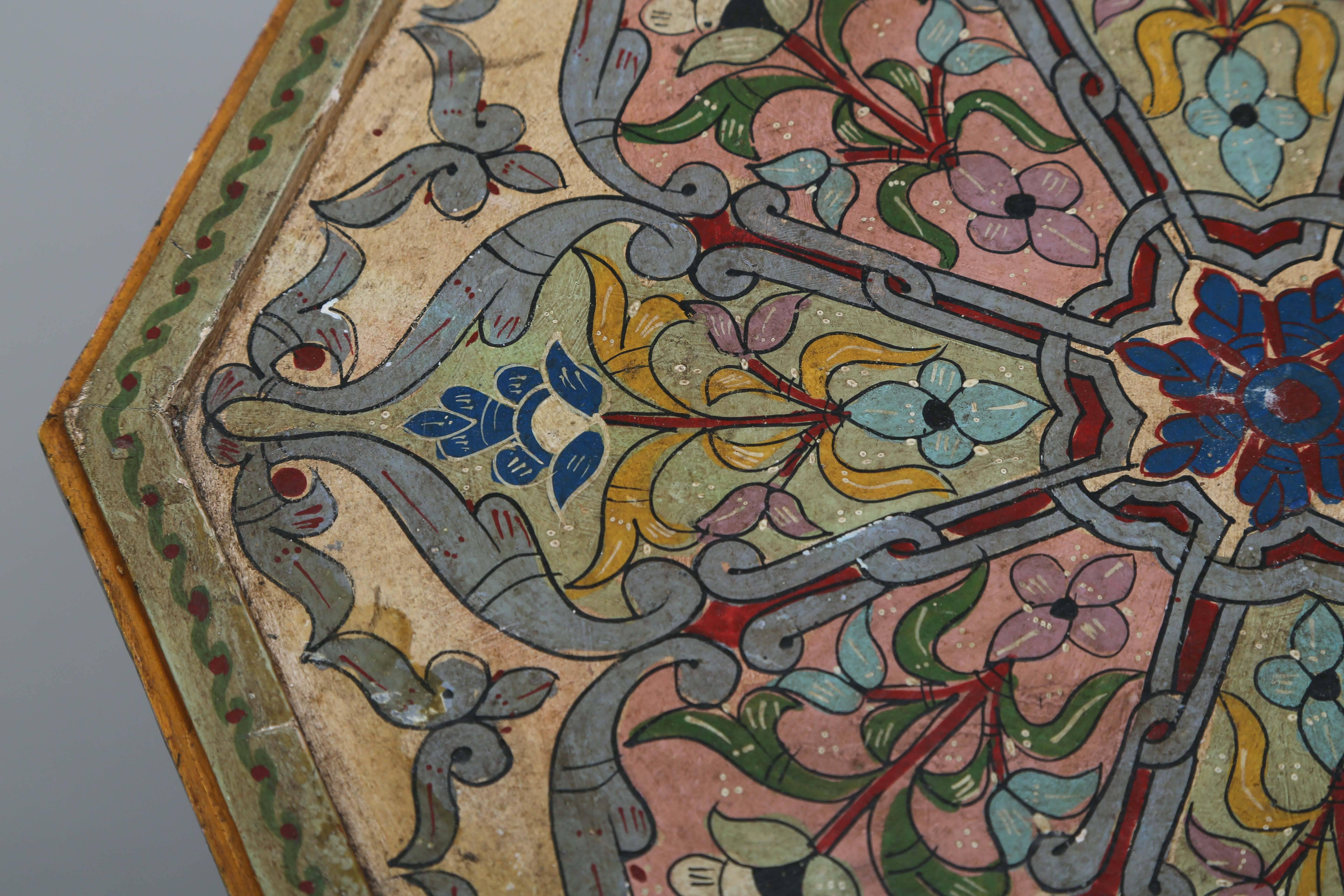 Hand-Painted Anglo-Indian Side Table at 1stDibs | indian side tables ...