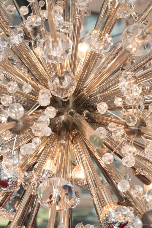 Austrian Crystal Starburst Sputnik For Sale at 1stDibs