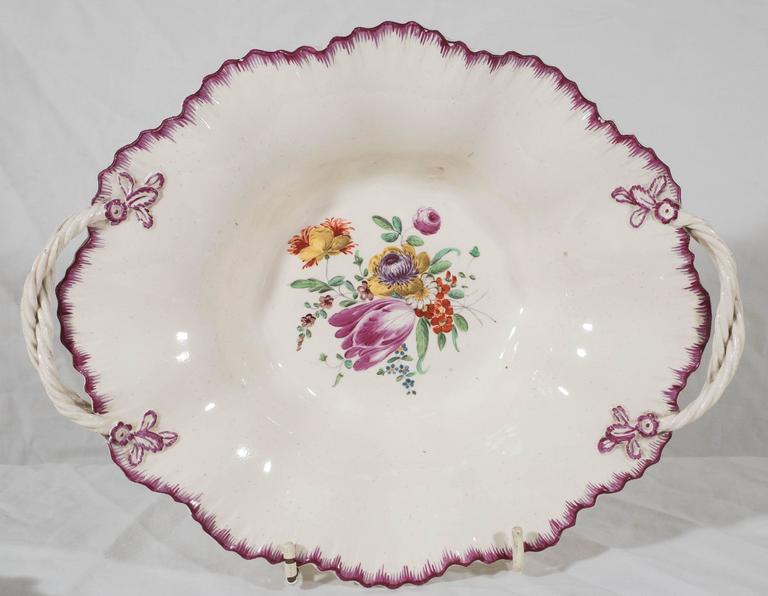 Antique Creamware Dishes 18th Century Dessert Service at 1stDibs