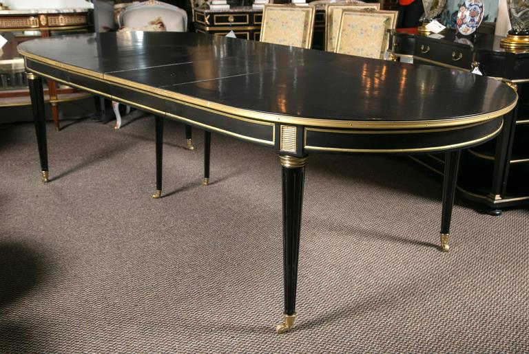 Spectacular Three-Leaf Maison Jansen Dining Table at 1stDibs | maison ...