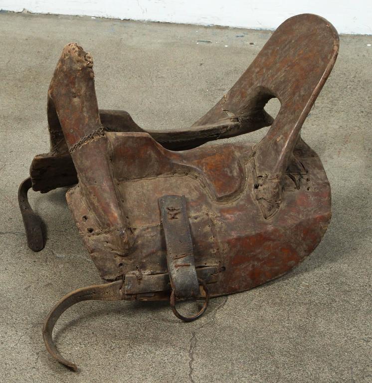 Collector Moroccan Ceremonial Gold Horse Saddle Set at 1stdibs