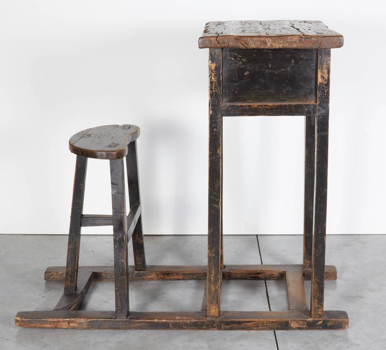 Antique Chinese School Desk at 1stDibs