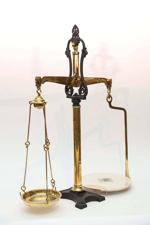 Imposing English Balance Scale at 1stDibs