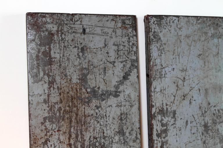 Vintage Architectural Metal Wall Decor Panels at 1stDibs