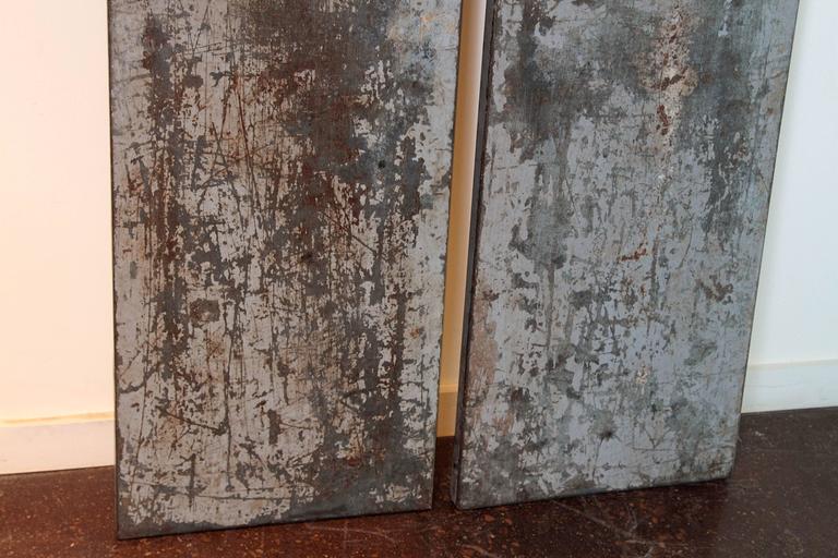 Vintage Architectural Metal Wall Decor Panels at 1stDibs
