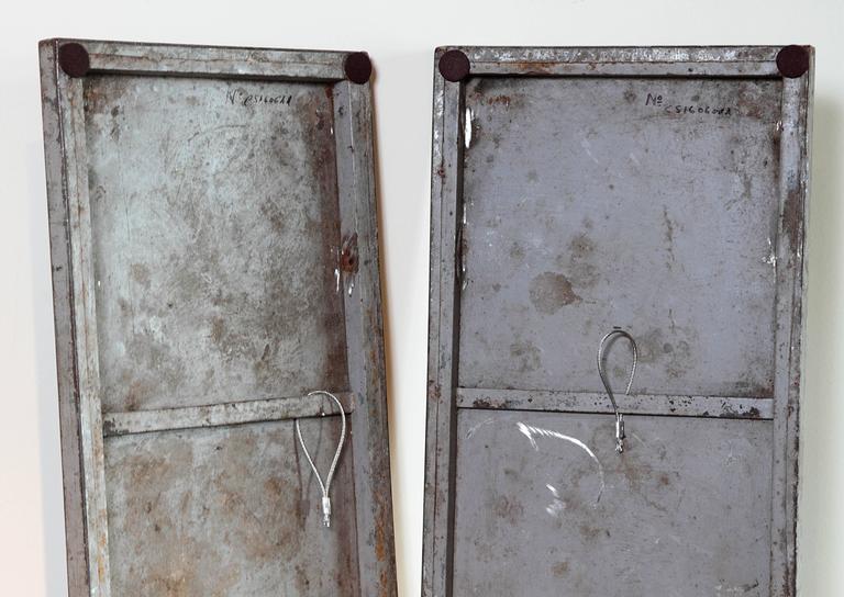 Vintage Architectural Metal Wall Decor Panels at 1stDibs