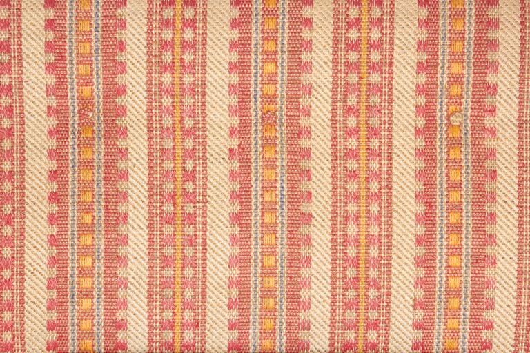 Scandinavian Modern 1960s Sofa with Woven Fabric at 1stDibs