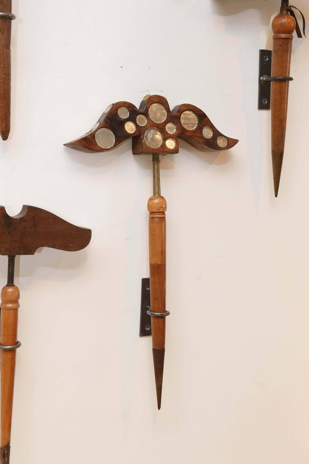 Antique 19th Century Folk Art Bird Hunting Tool and Decoy For Sale at ...