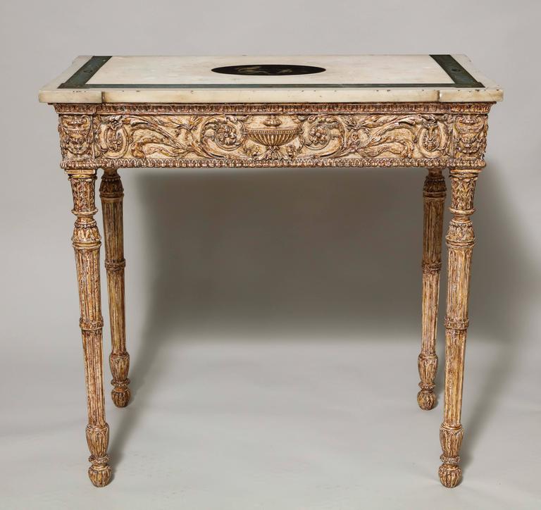 Fine Pair of Robert Adam Console Tables at 1stdibs
