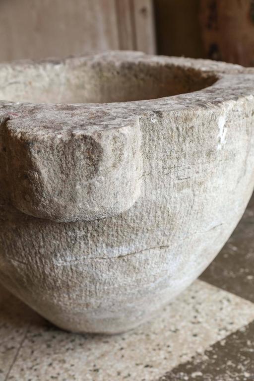 Large Stone Mortar at 1stDibs
