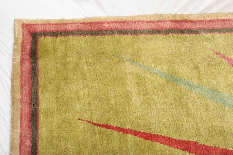 Original Signed Mid-Century Modern Emilio Pucci Rug Italy at 1stDibs