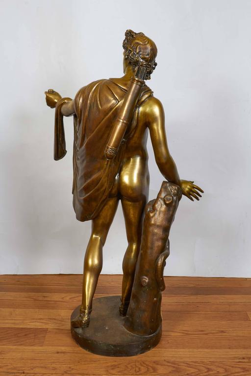 Bronze Statue of the Apollo Belvedere at 1stDibs | apollo belvedere bronze