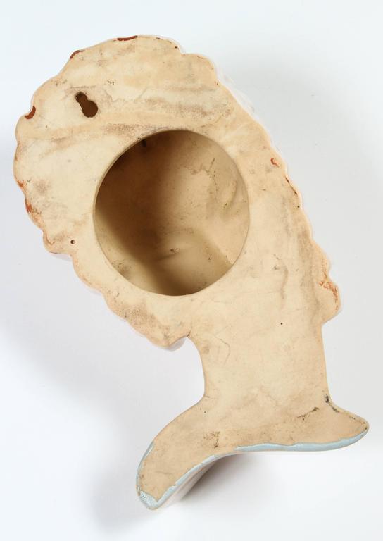 Art Deco Wall Hanging Bust of Woman at 1stDibs
