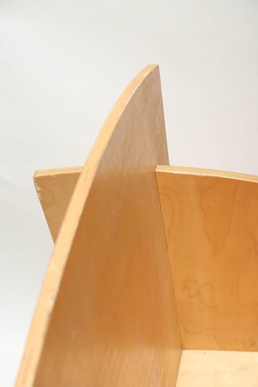 Art Deco Deconstruction Modern Plywood Chair Manner of Ilonka Karasz ...
