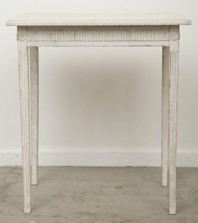 Pair of Small-Scale Swedish Antique Side Tables, Mid-19th Century at ...