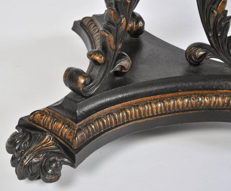 Early 19th Century Painted Iron Tripod Table attributable to ...