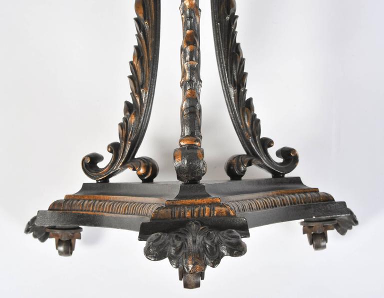 Early 19th Century Painted Iron Tripod Table attributable to ...