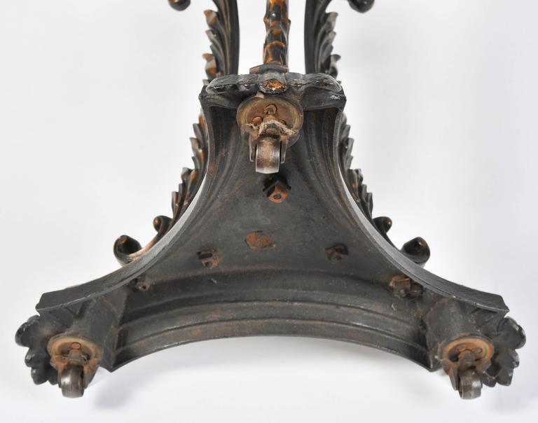 Early 19th Century Painted Iron Tripod Table attributable to ...
