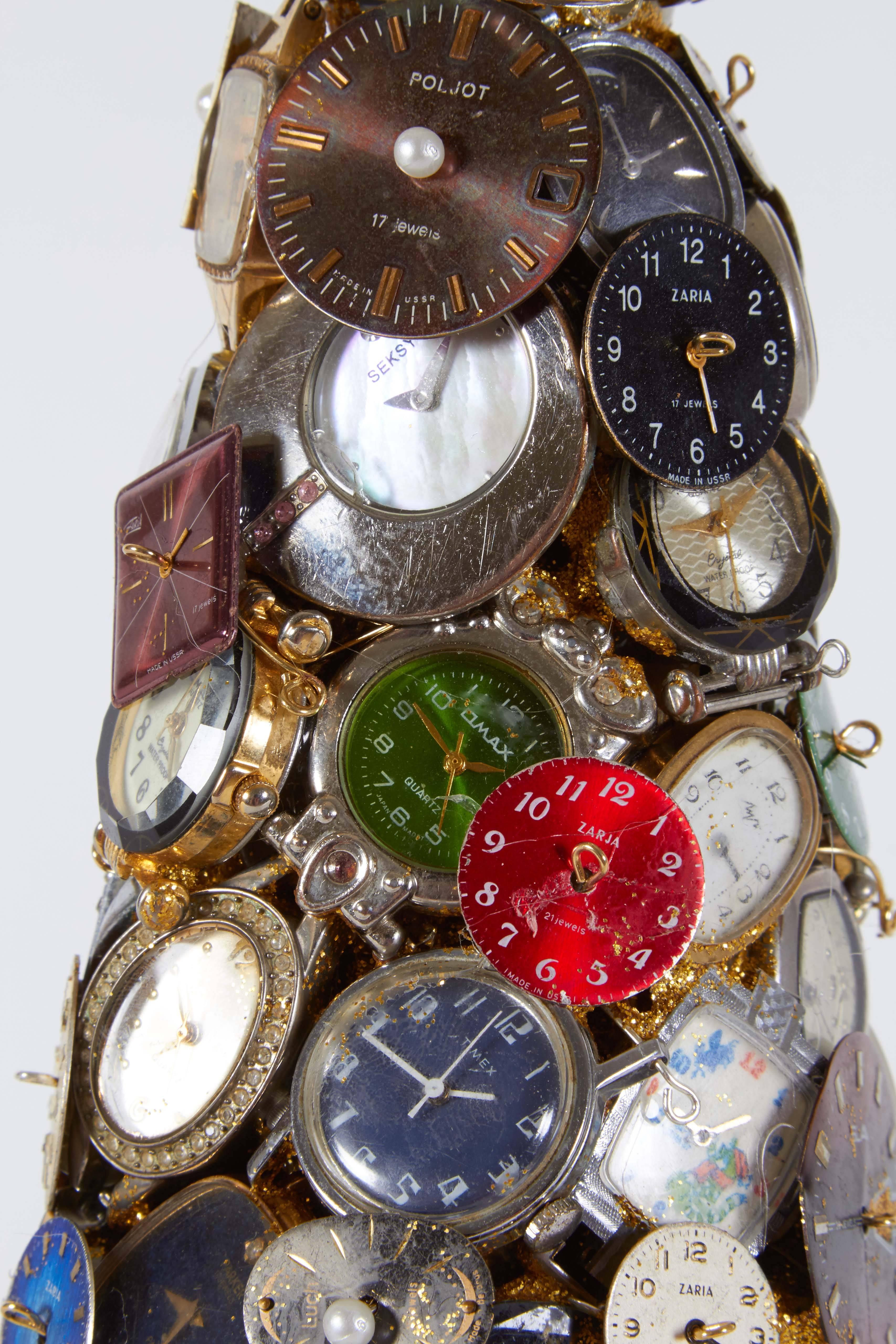 Christmas Tree Made of Vintage Watch Faces at 1stDibs | christmas tree ...